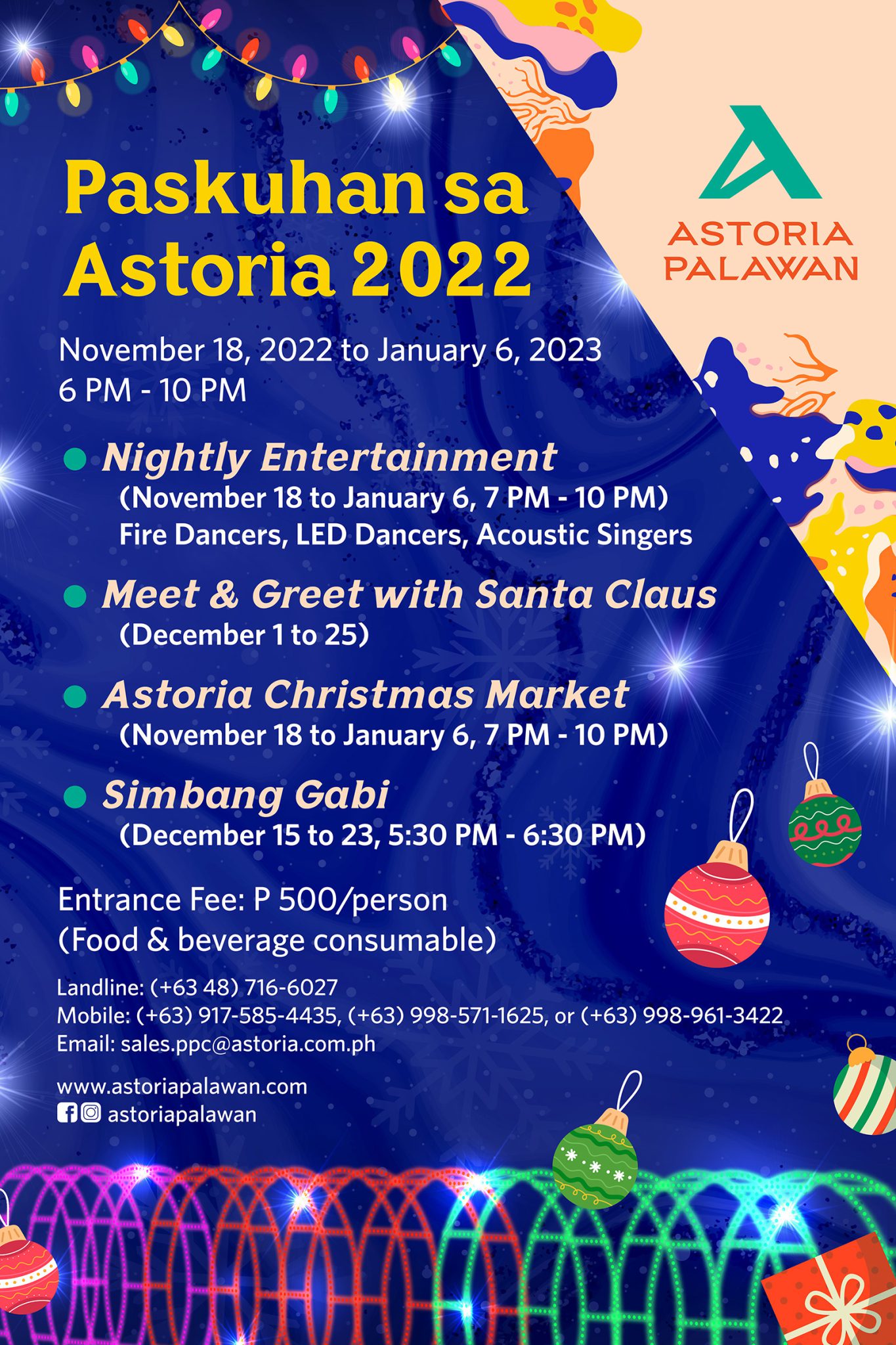 4 Christmas Activities You Shouldnâ t Miss at Paskuhan sa Astoria 2022 ...